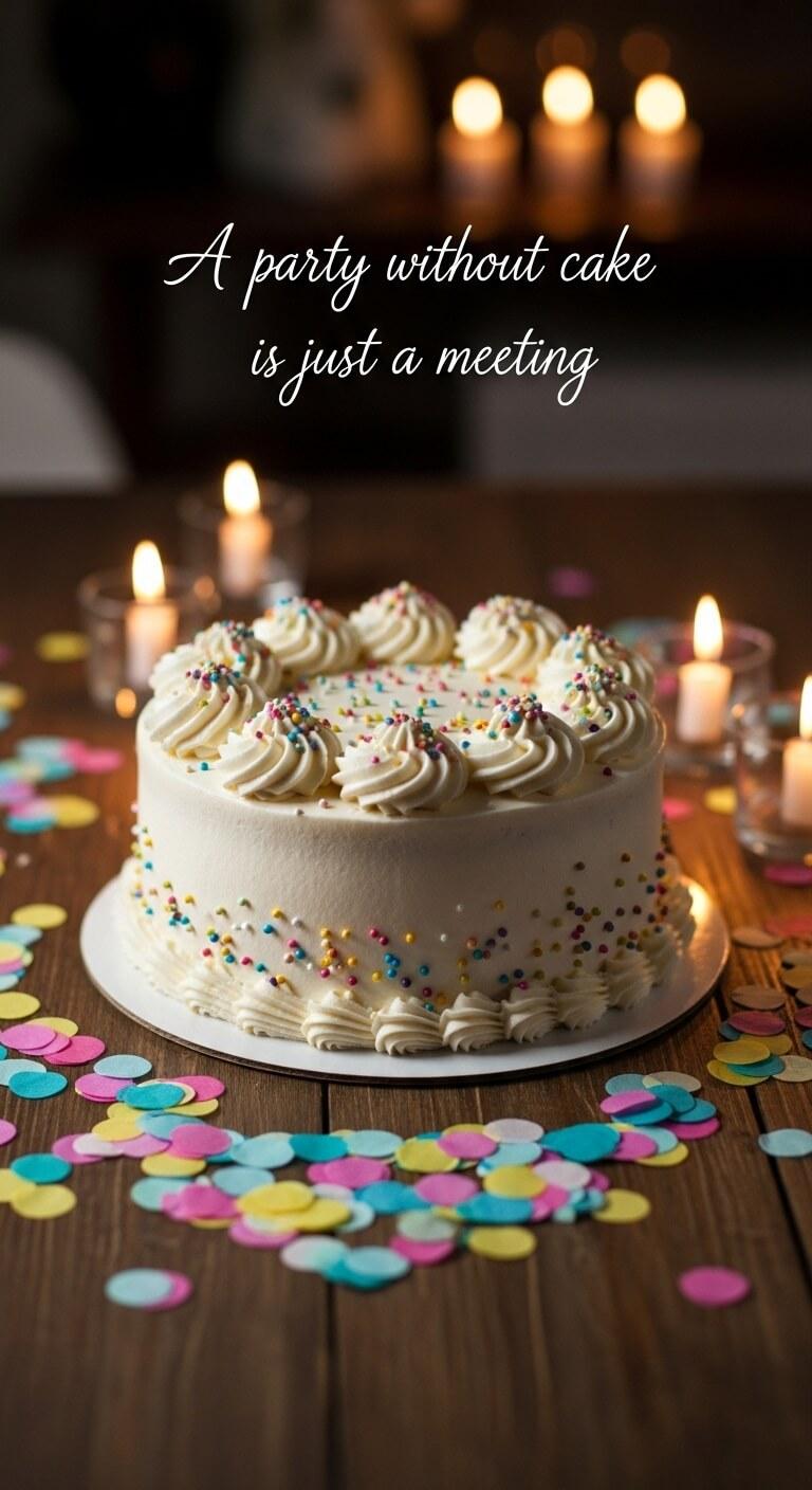 110+ Sweet & Funny Birthday Cake Quotes to Celebrate Big