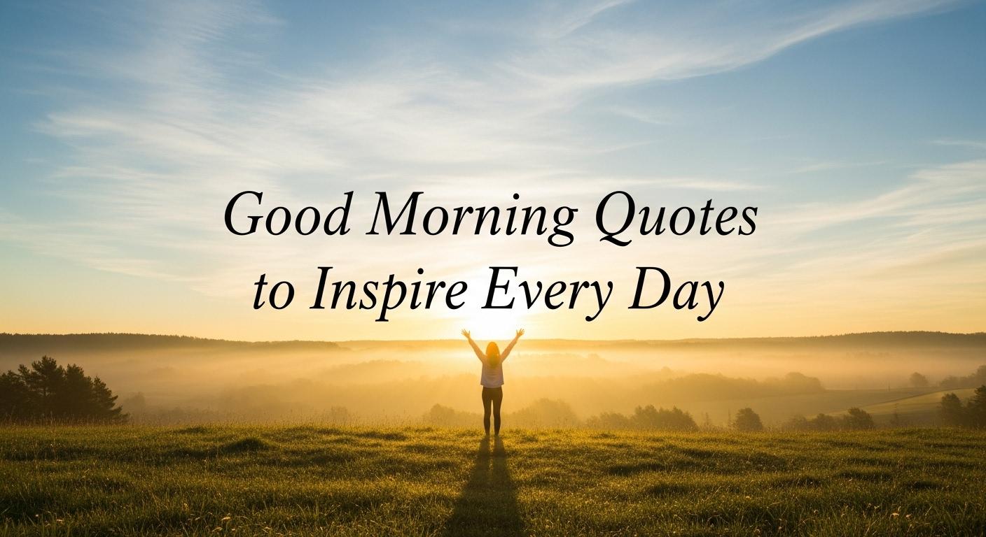 110+ Best Good Morning Quotes to Inspire Your Day