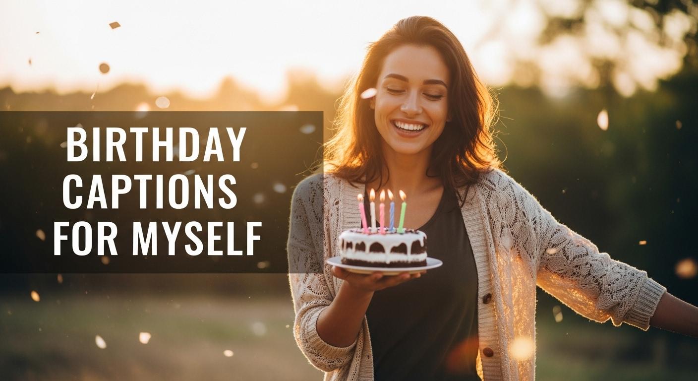 Birthday Captions for Myself – 70+ Inspiring Self-Quotes