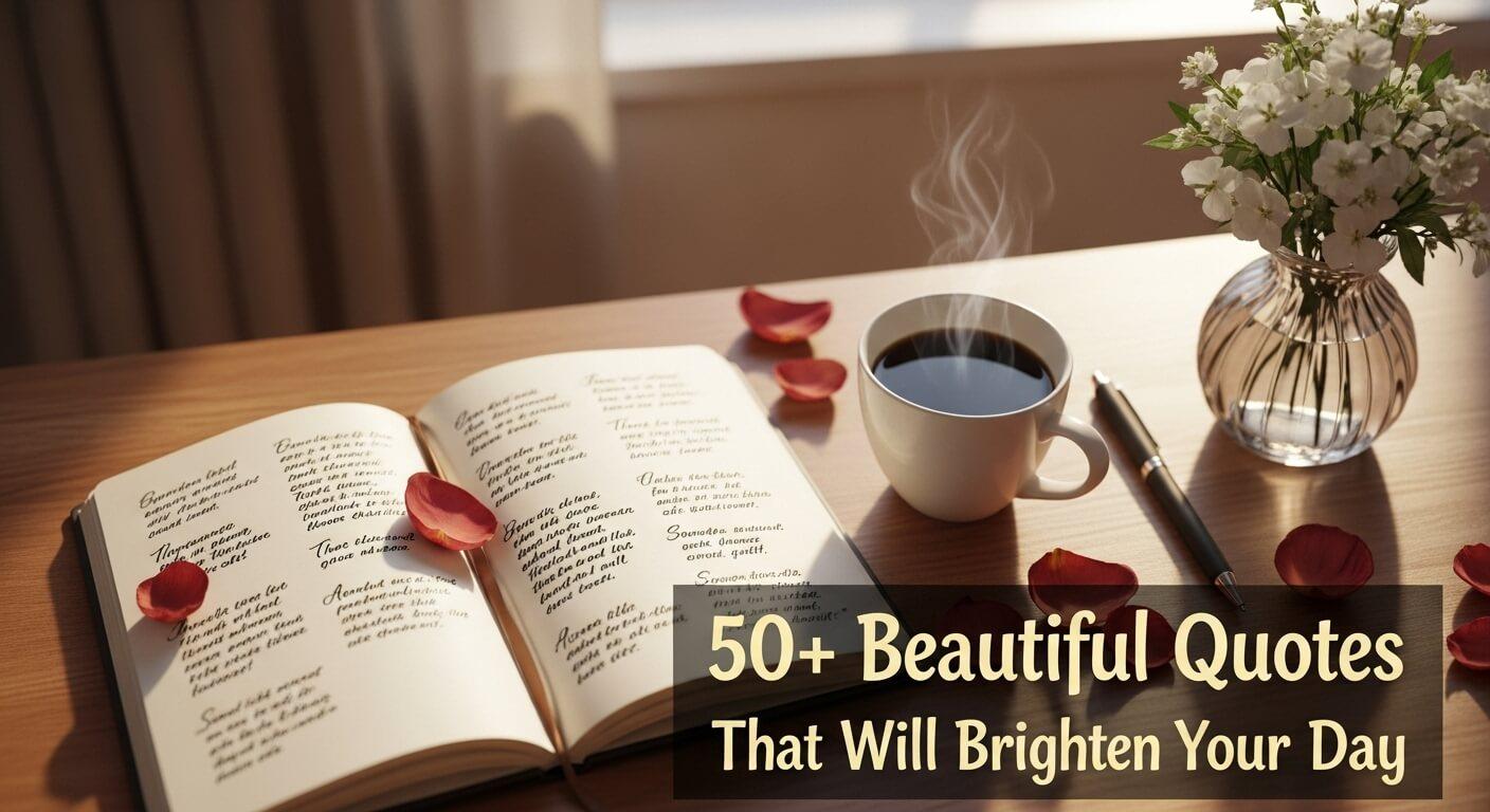 50+ Beautiful Quotes That Will Brighten Your Day