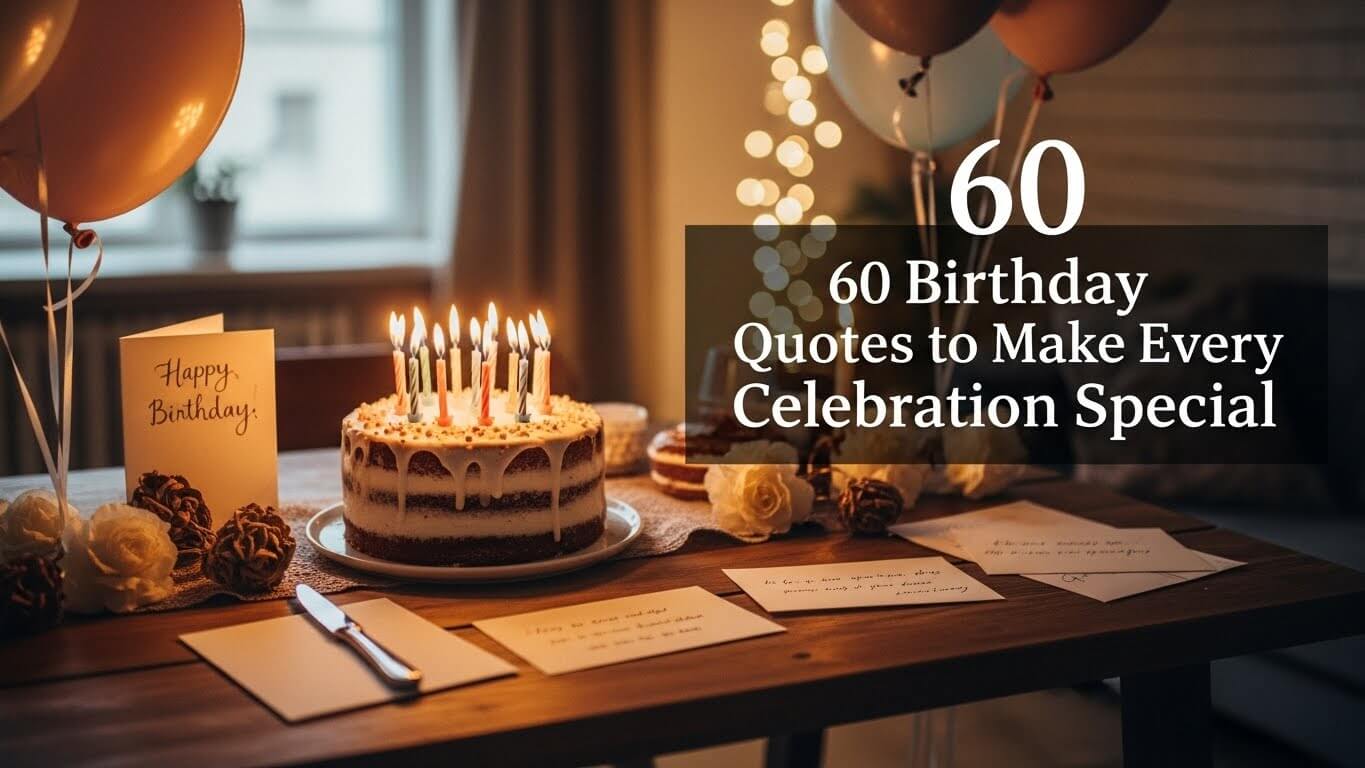 60 Birthday Quotes That Make Every Celebration Extra Special